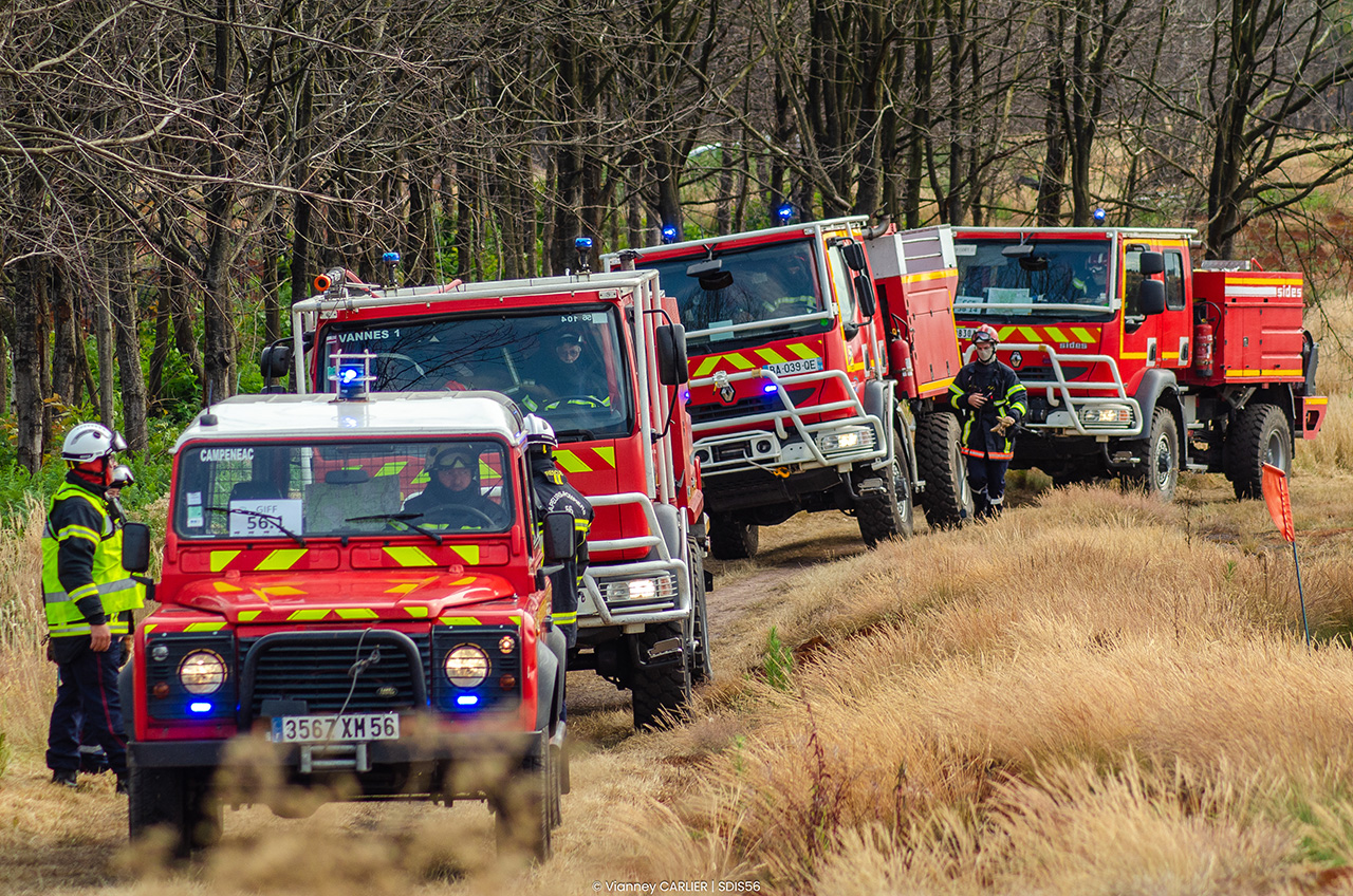 Feux de forêts : Les sapeurs-pompiers du Morbihan prêts pour la saison ...